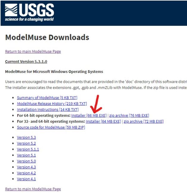 ModelMuse + MODFLOW installation tutorial – SYMPLE
